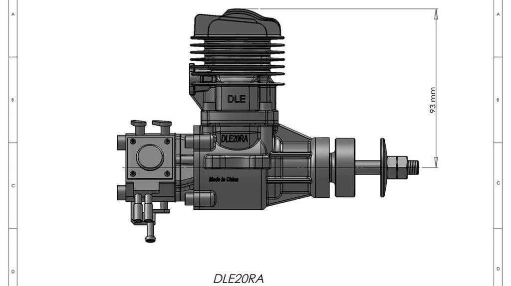 DLE20RA RC Model engine | DLE