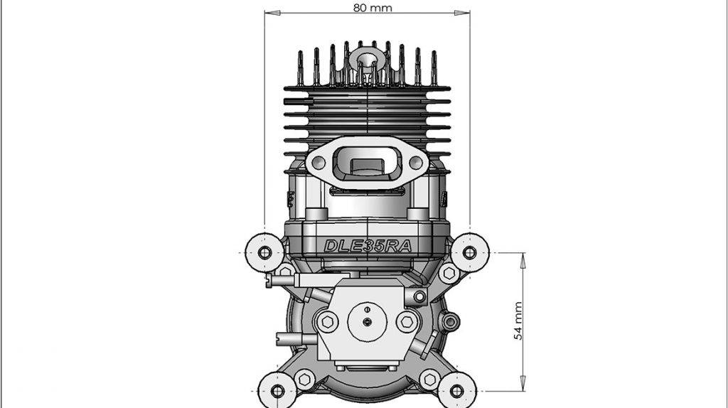 DLE35RA RC Model engine | DLE