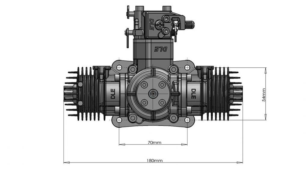 DLE40 RC Model engine | DLE